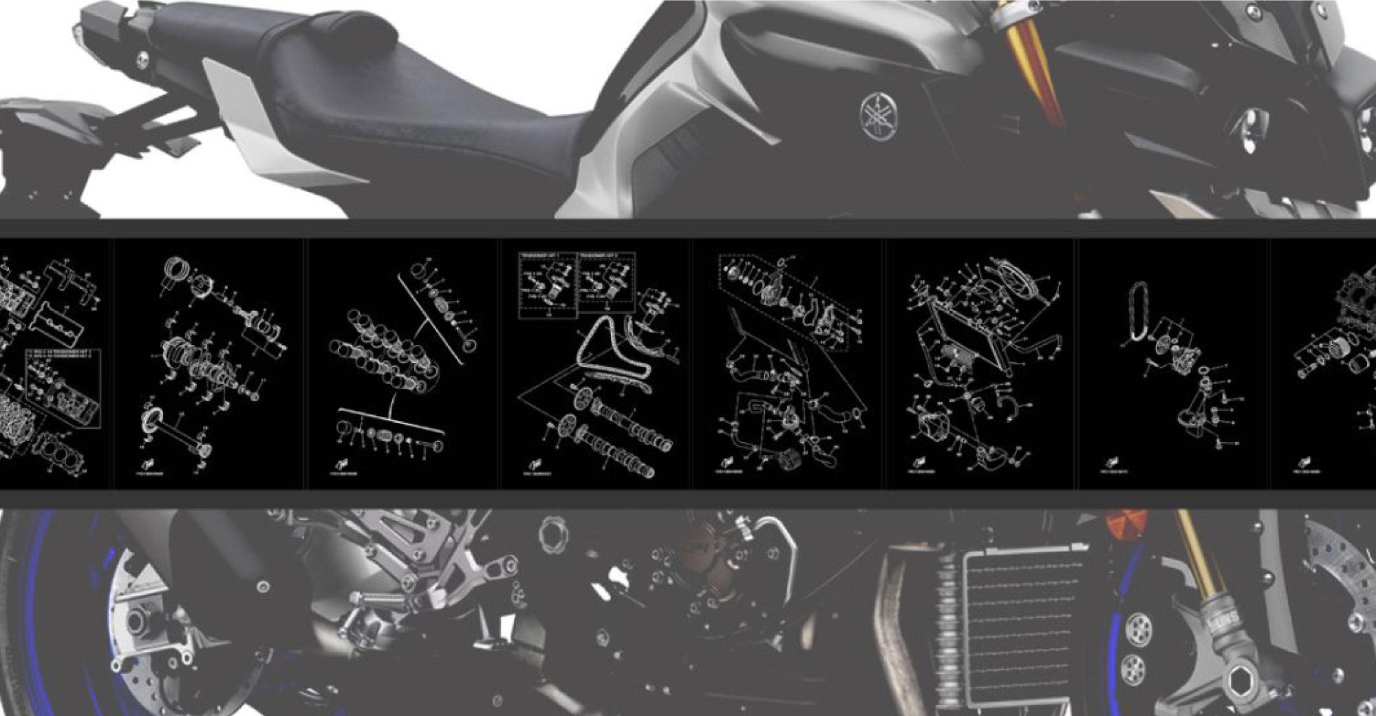 Yamaha Motorcycles Genuine Spare Parts in Europe and Cyprus